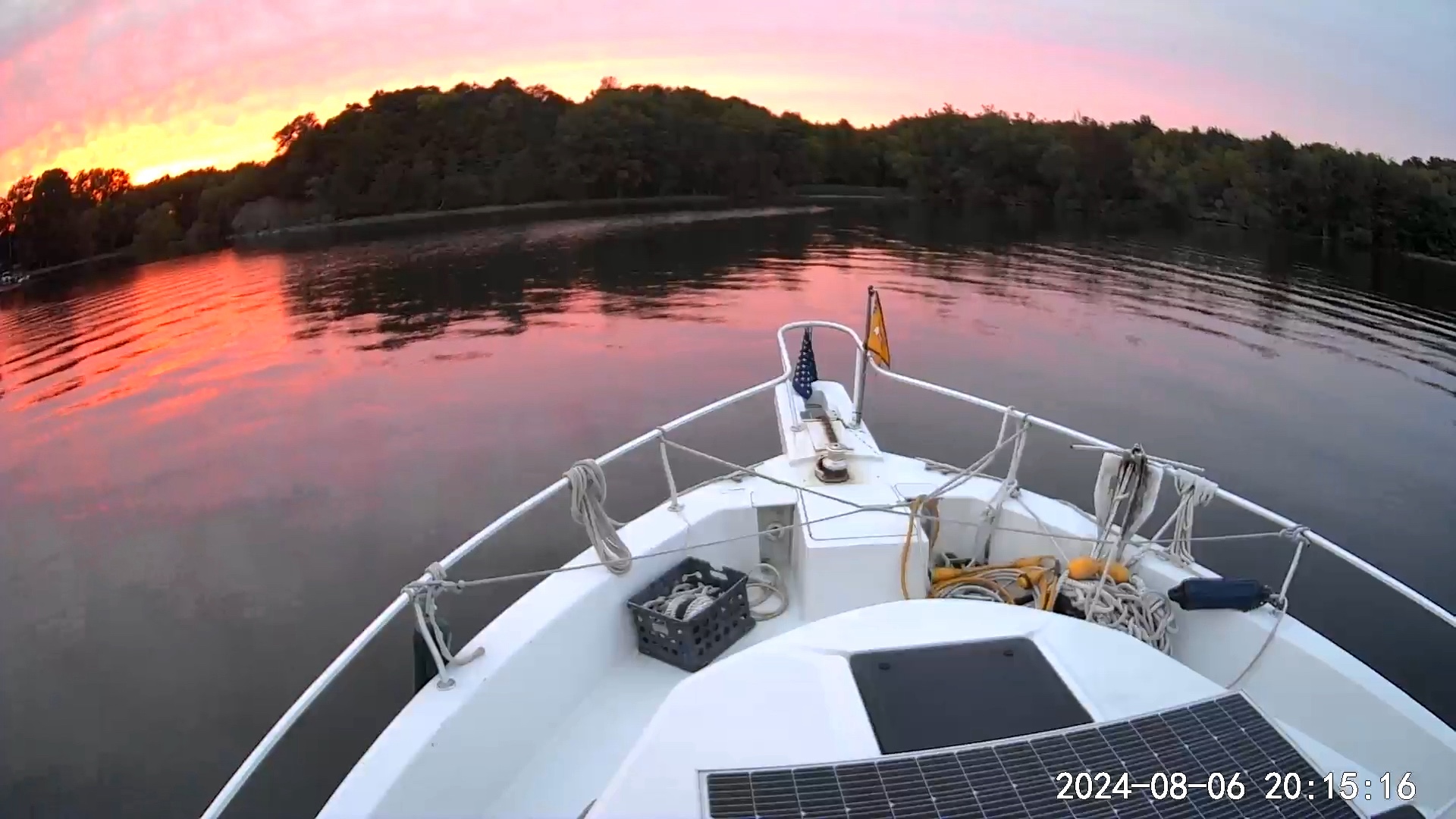 Anchored inside of Hazens Point VT | Shellerina's Blog